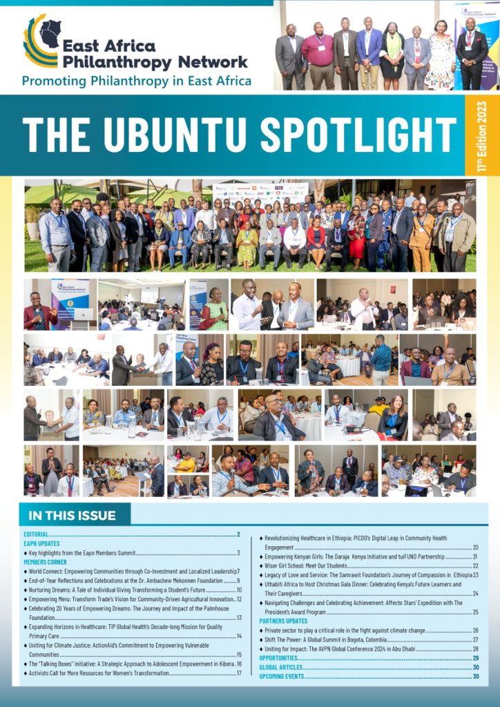 The Ubuntu Spotlight - 11th Edition, 2023 - East Africa Philanthropy ...