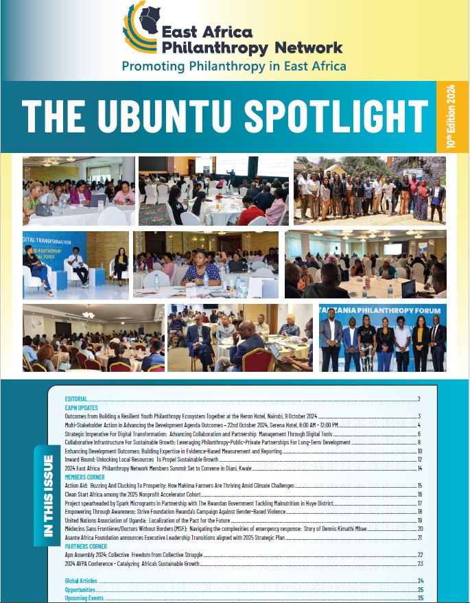 The Ubuntu Spotlight - 10th Edition, 2024 - East Africa Philanthropy ...